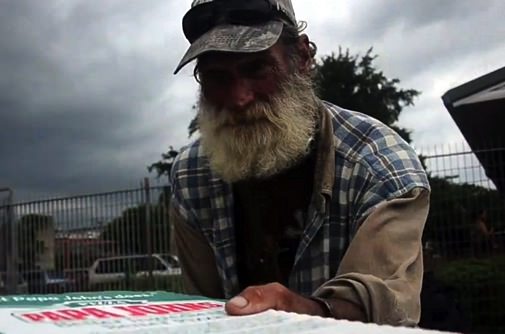 Jared Guynes delivered pizza to homeless (Video) - Canada Journal ...