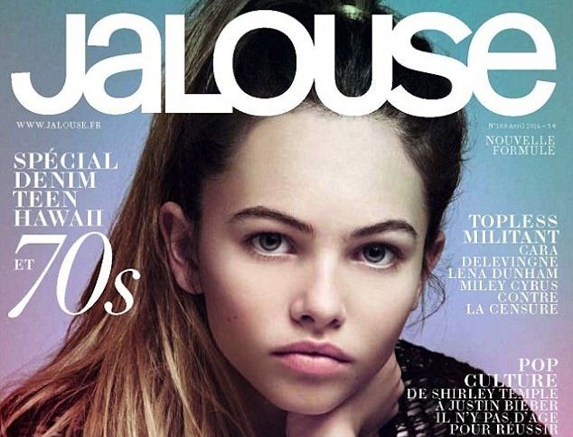 Child fashion model Causes Controversy For Jalouse Magazine Cover ...
