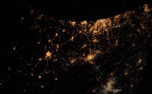 Astronaut Sees Israeli-Gaza Conflict from Space (Photo) - Canada ...