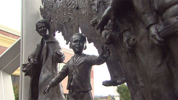 Wait for Me Daddy memorial unveiled (Photo) - Canada Journal - News of ...