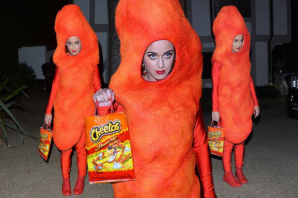 Katy Perry's Cheetos Costume Wins Halloween (Photo) - Canada Journal ...