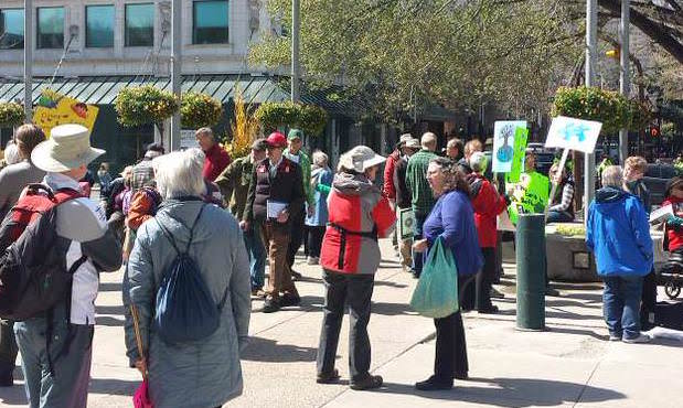 Rally for climate change in Calgary - Canada Journal - News of the World