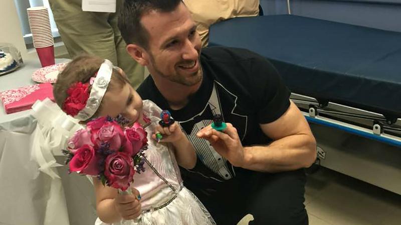 Little girl with cancer gets married to her favorite hospital nurse ...