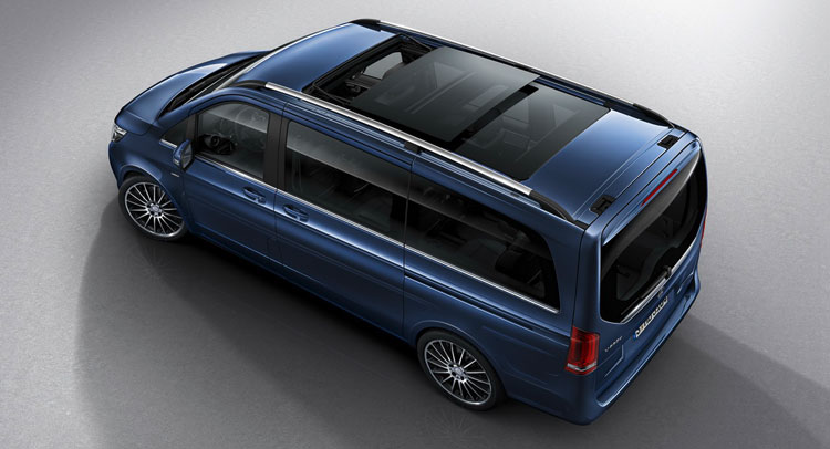 New design and equipment line for the Mercedes-Benz V-Class (Photo ...