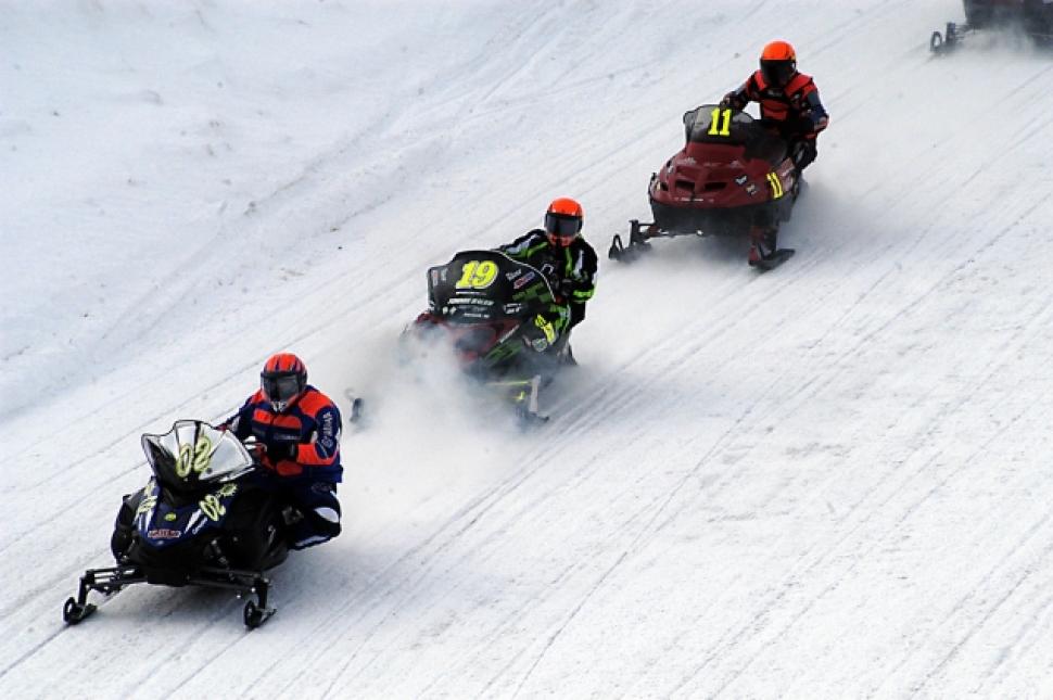 Three snowmobilers fall through ice crossing Nova Scotia lake, One ...